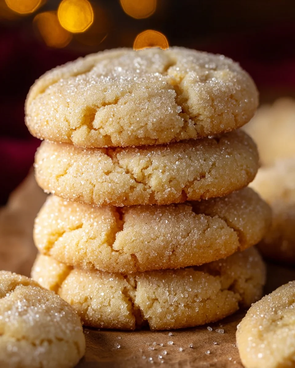 Soft and Chewy Sugar Cookies