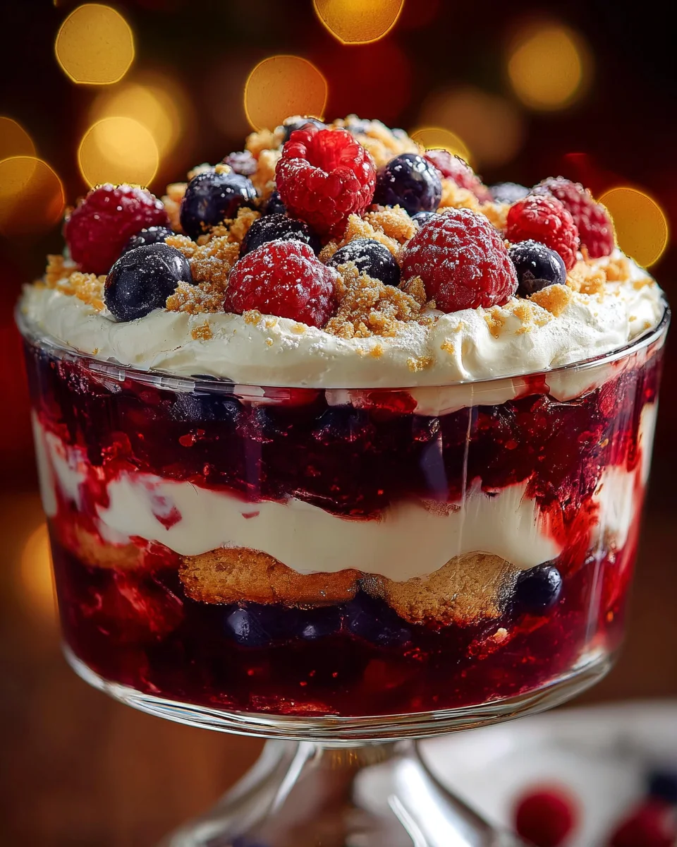 Mixed Berry Trifle: A Delicious Layered Delight!