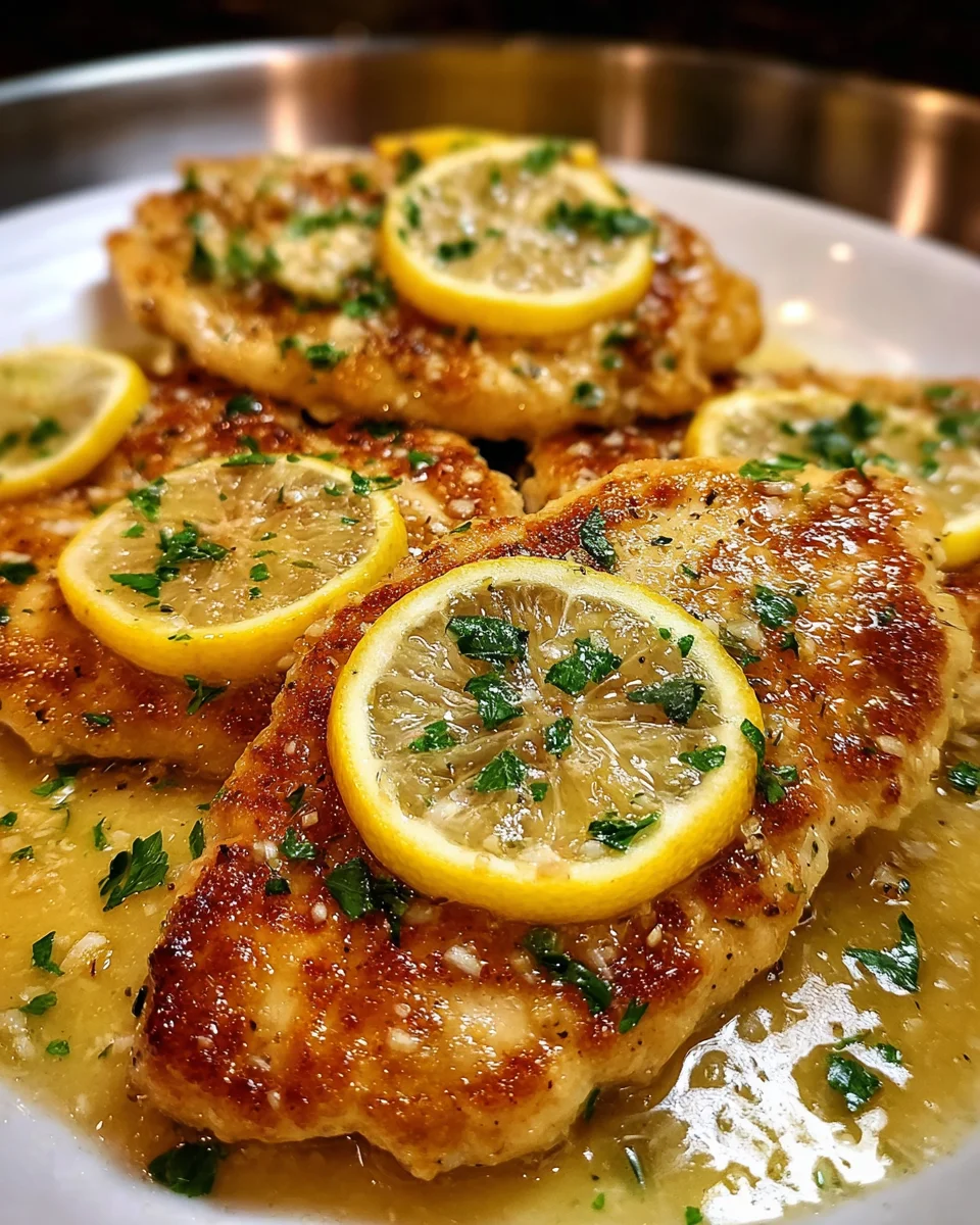 Lemon Butter Chicken Francese