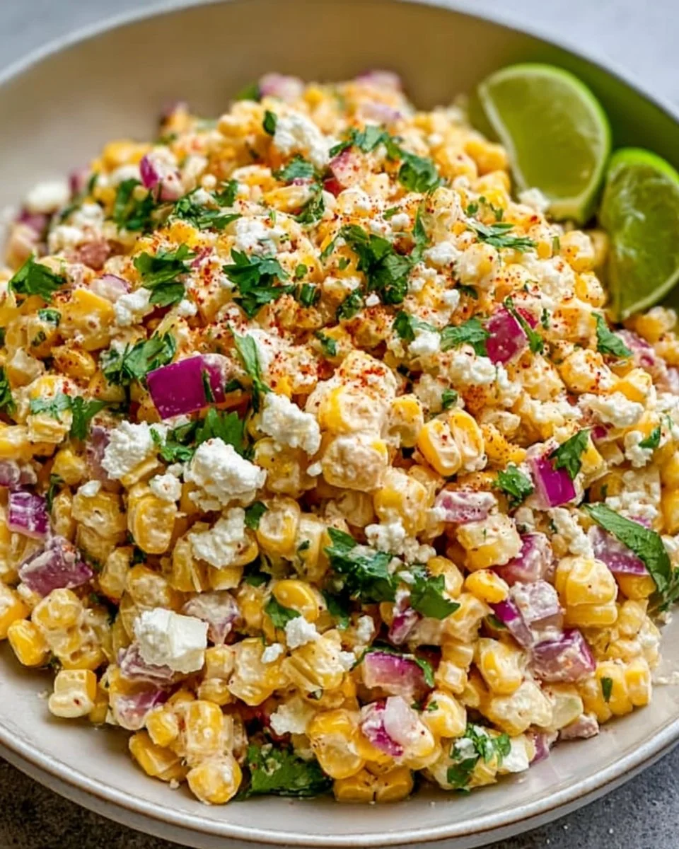 Mexican Street Corn Salad (Esquites)